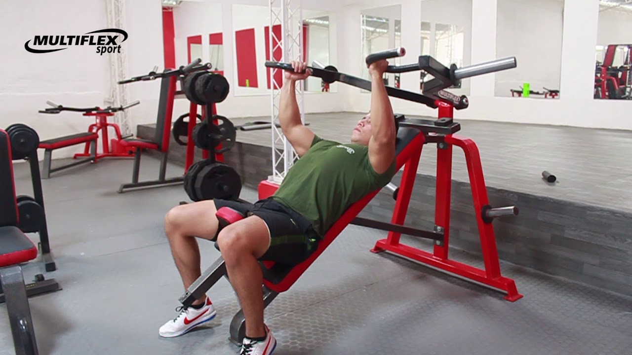 MULTIFLEX SPORT HAMMER PECHO INCLINADO - YouTube
