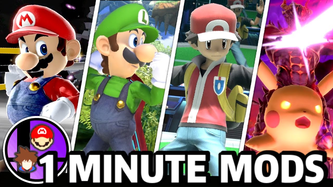 Model Swapped Characters in SMASH ULTIMATE! - YouTube
