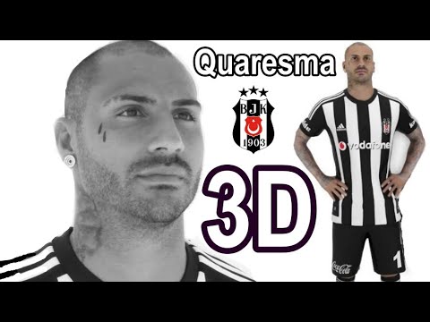 Ricardo Quaresma's 3D figure & His jersey from the game