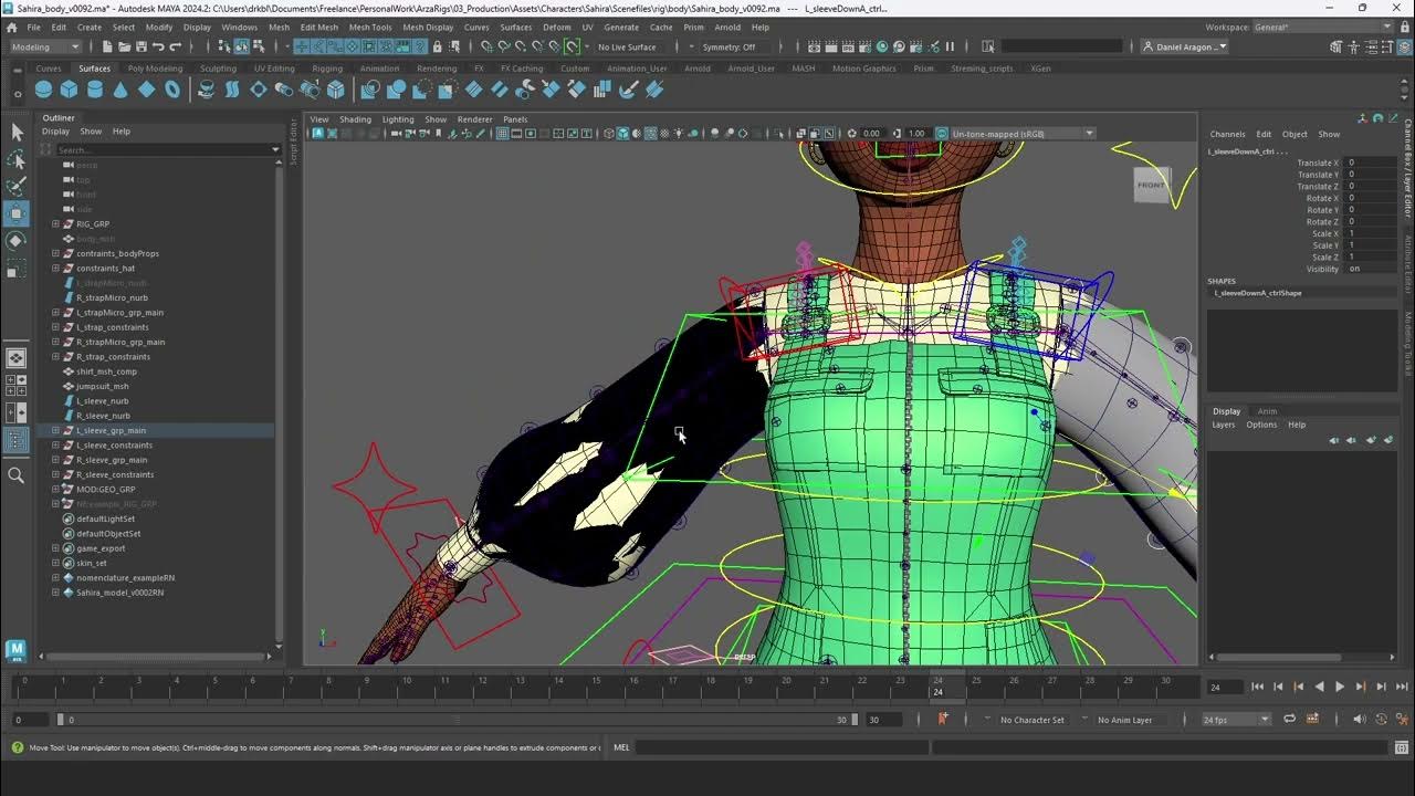 [SPA] 3D Rigging & Scripting for Autodesk Maya [Parte 32] - YouTube
