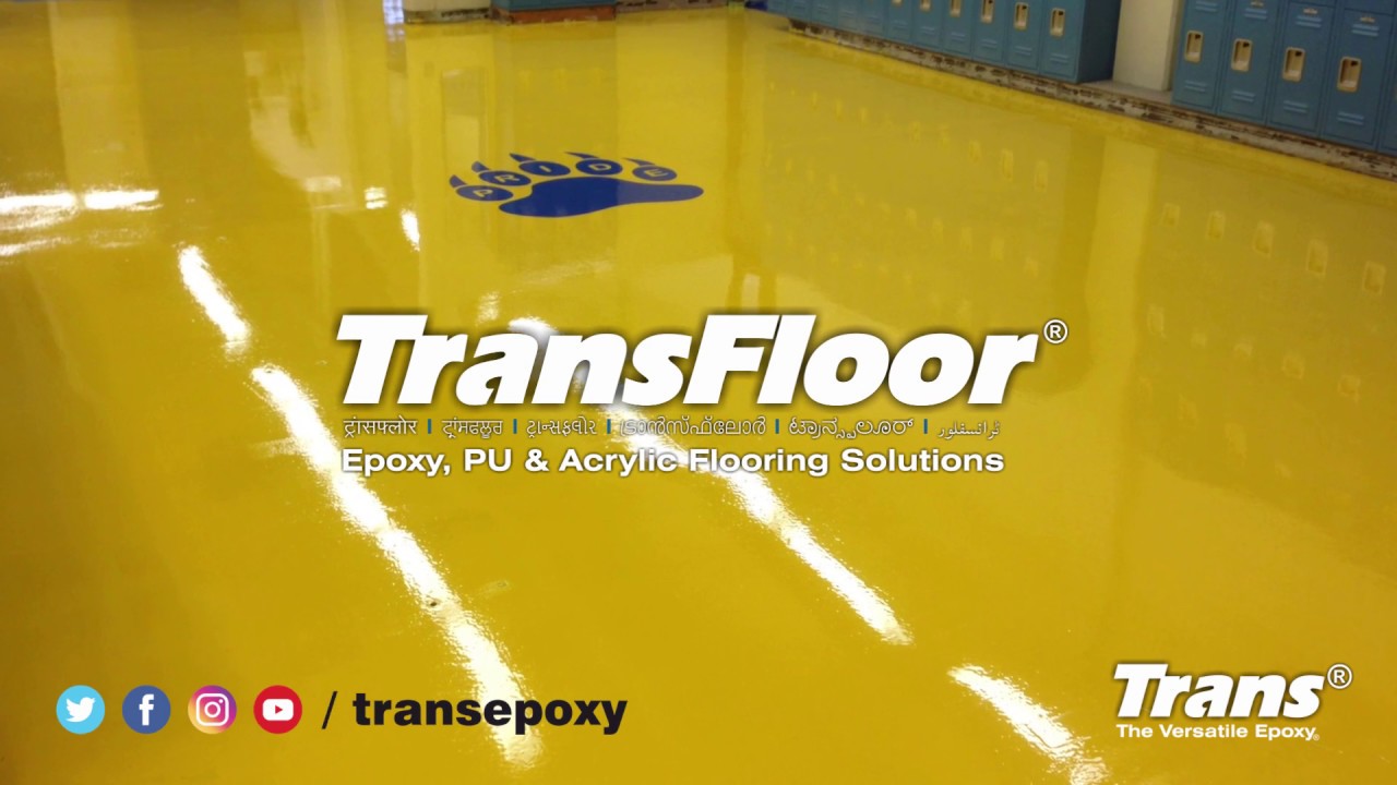 TransFloor® Epoxy, PU & Acrylic Flooring Solutions - YouTube