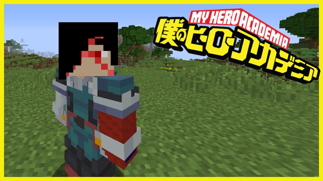 7 QUIRKS, ONE FOR ALL MANGA VERSION, OUTFITS & MORE! Minecraft My Hero ...