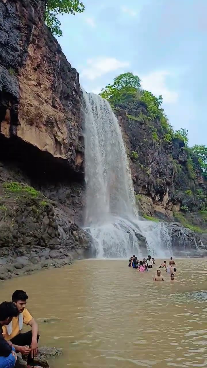 #shitla mata water fall#waterfall#indore#mansoon#patal pani#indore ...