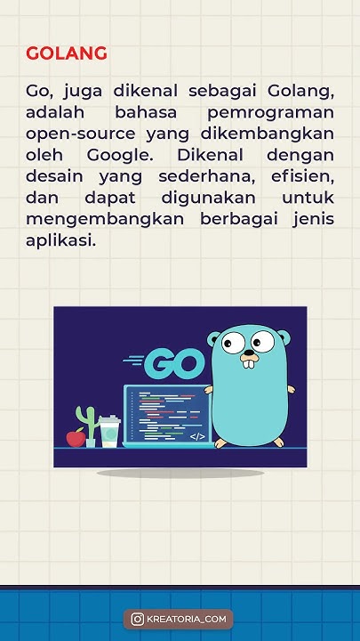 Perkembangan Golang - YouTube