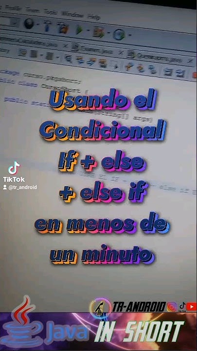 Como funciona condicional if + else + else if en Java, usando NetBeans ...