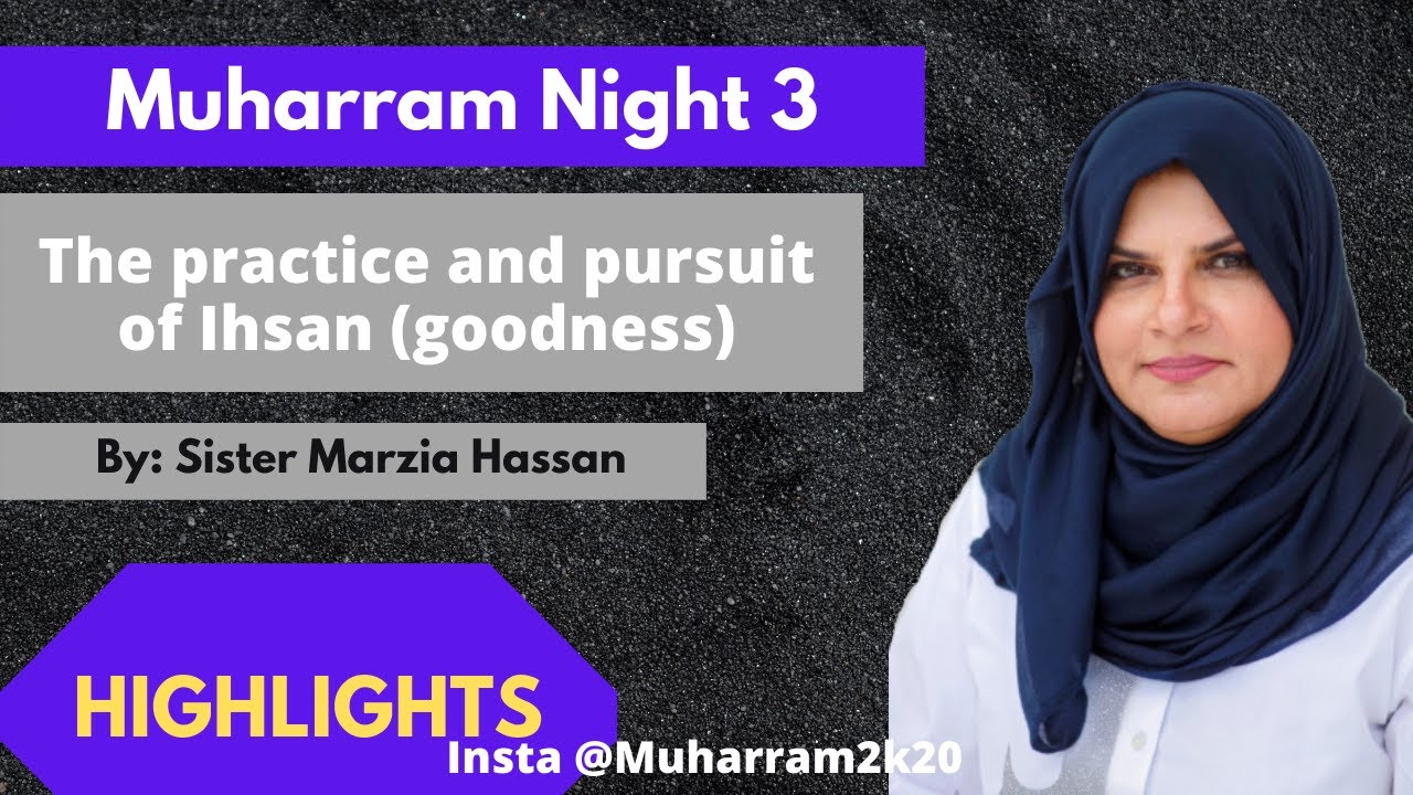 Who deserves Ihsan from us? & Where do we draw the line? -Sister Marzia ...