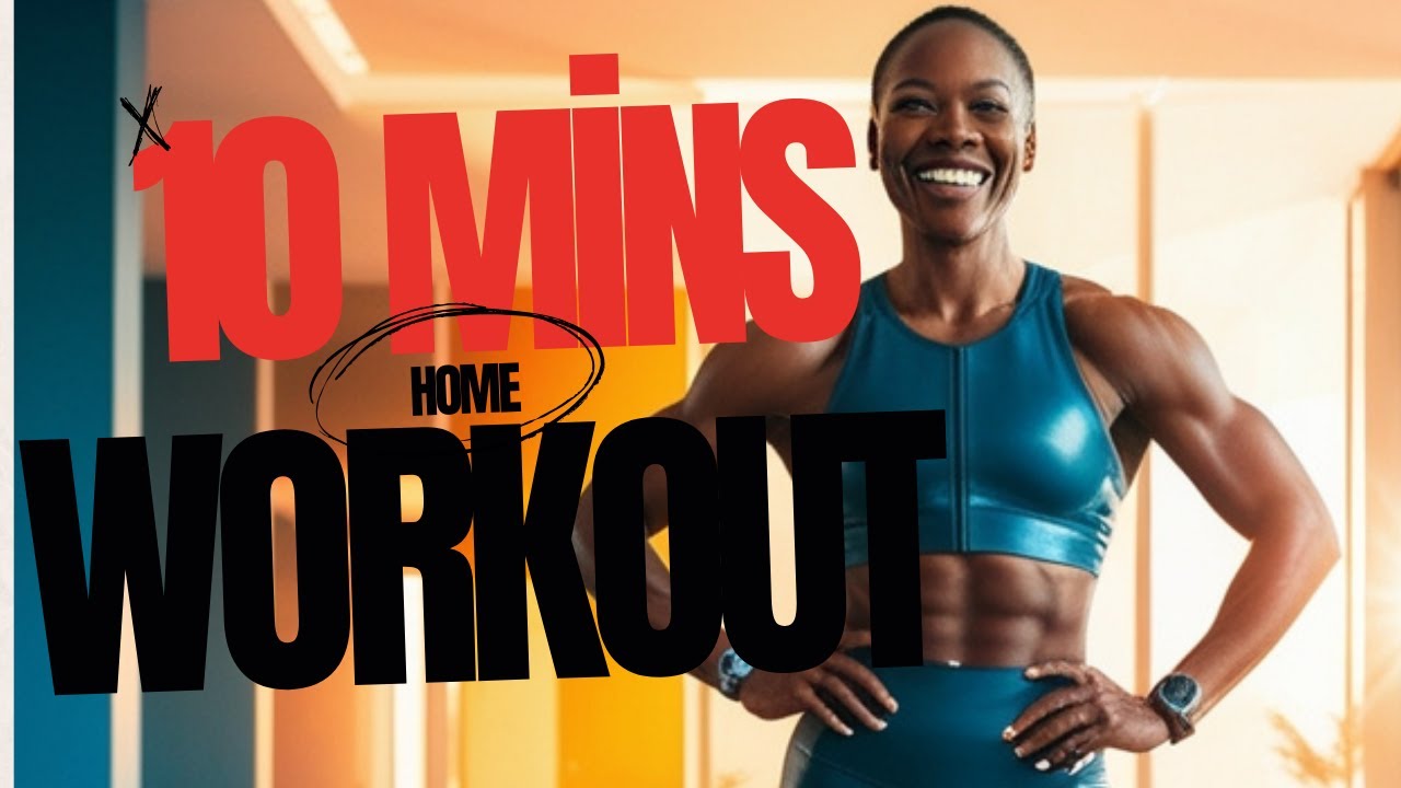 10 Minute Home Workout for Beginners - YouTube