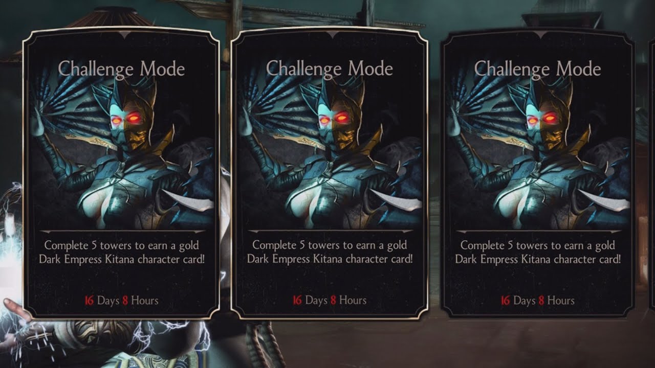 DARK EMPRESS KITANA CHALLENGE | Mortal Kombat X (iOS/Android) - YouTube