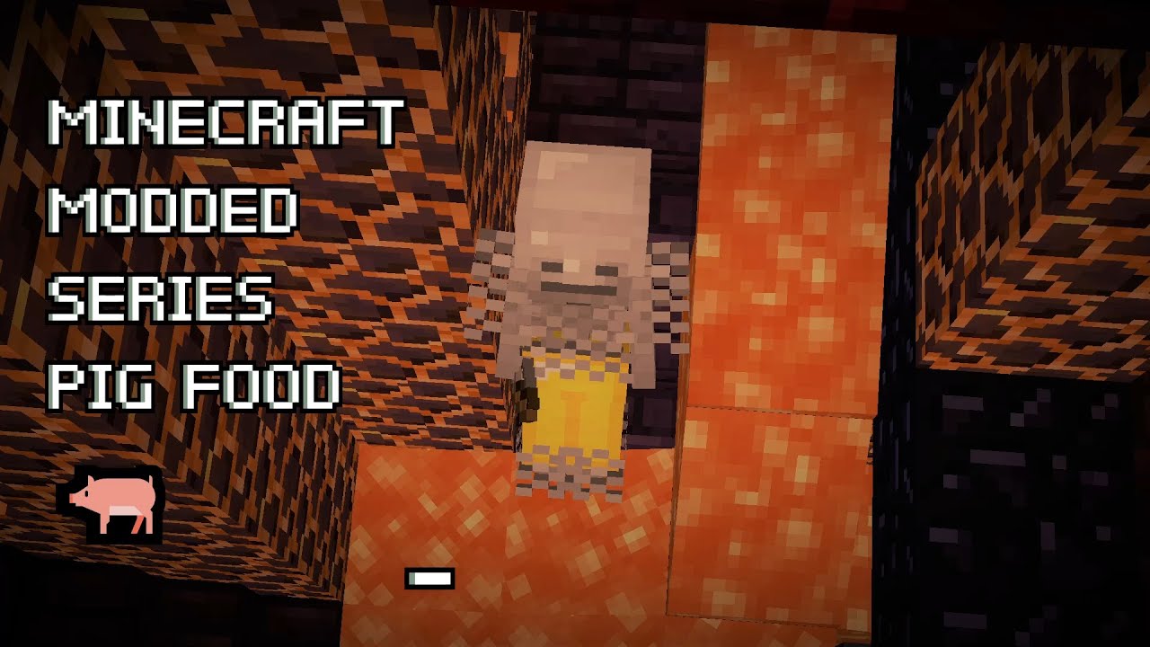 Minecraft Modded series #2 | PIG FOOD 🐷 - YouTube