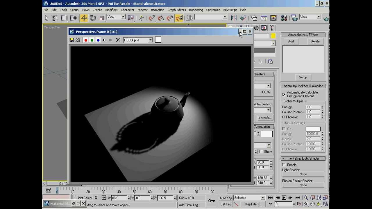 Fundamentals - Lighting Basics - 3ds Max Introduction Video Tutorial ...