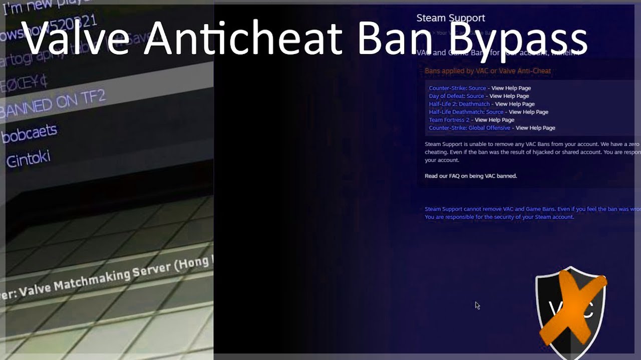 [For TF2] Valve Anticheat Ban Bypass | SEOfixed v1.1 + VAC Bypass (2023 ...
