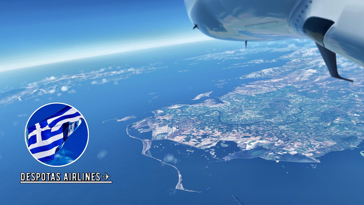 4k Ultra Summer flight Honda Jet MSFS2020 Athens to Bari - YouTube