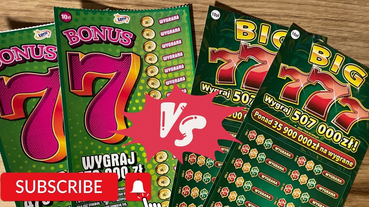 #zdrapki #lotto #325 # ️💰💵BONUS 7 vs. BIG 777💵💰 ️ - YouTube