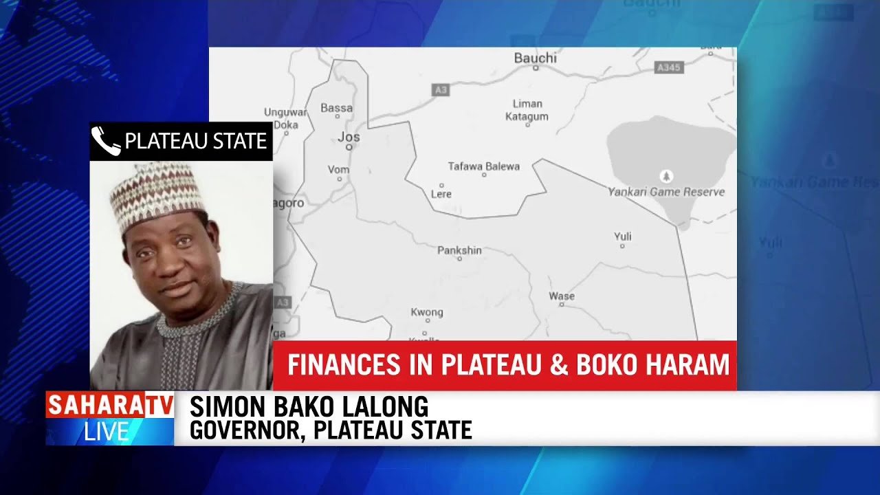 GOV. SIMON LALONG: "We Had To BORROW MONEY To Start Paying SALARIES ...