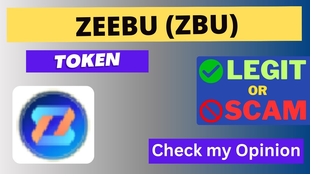 Is ZEEBU (ZBU) Token Legit or Scam ?? - YouTube