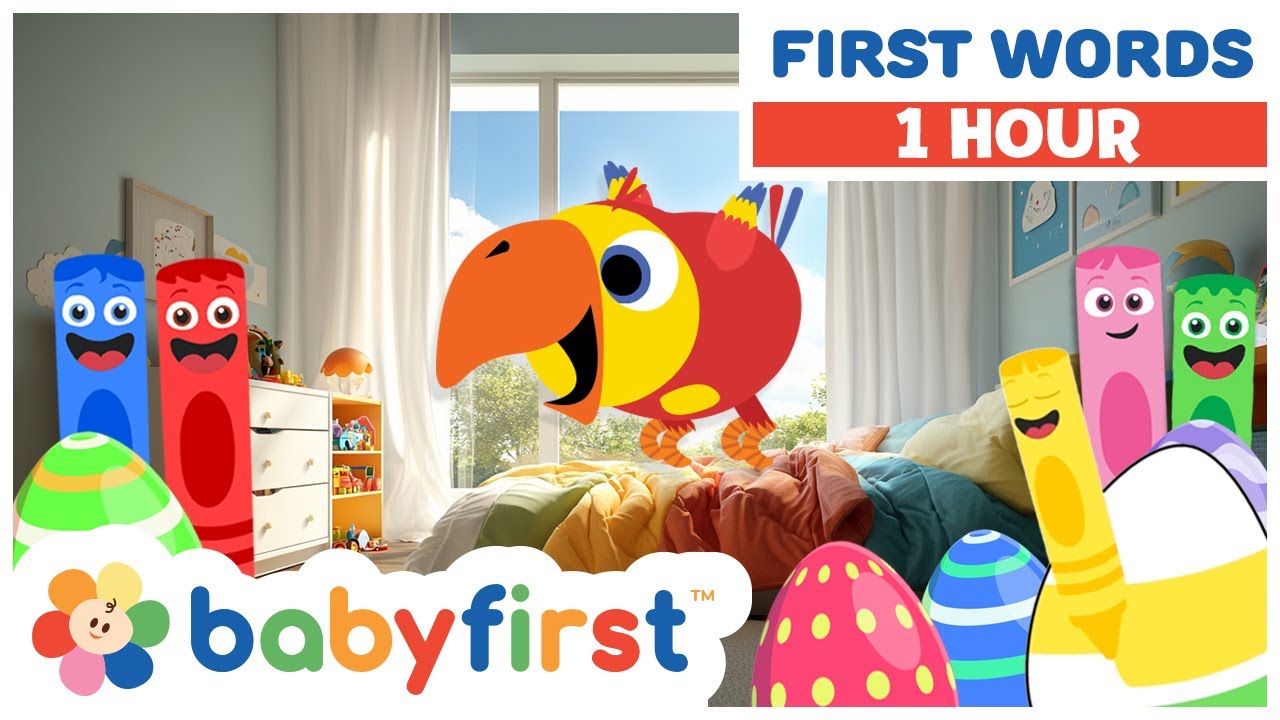 Larry’s Surprise Eggs & Color Crew - Educational Eggs Hunt! | Learn the ...