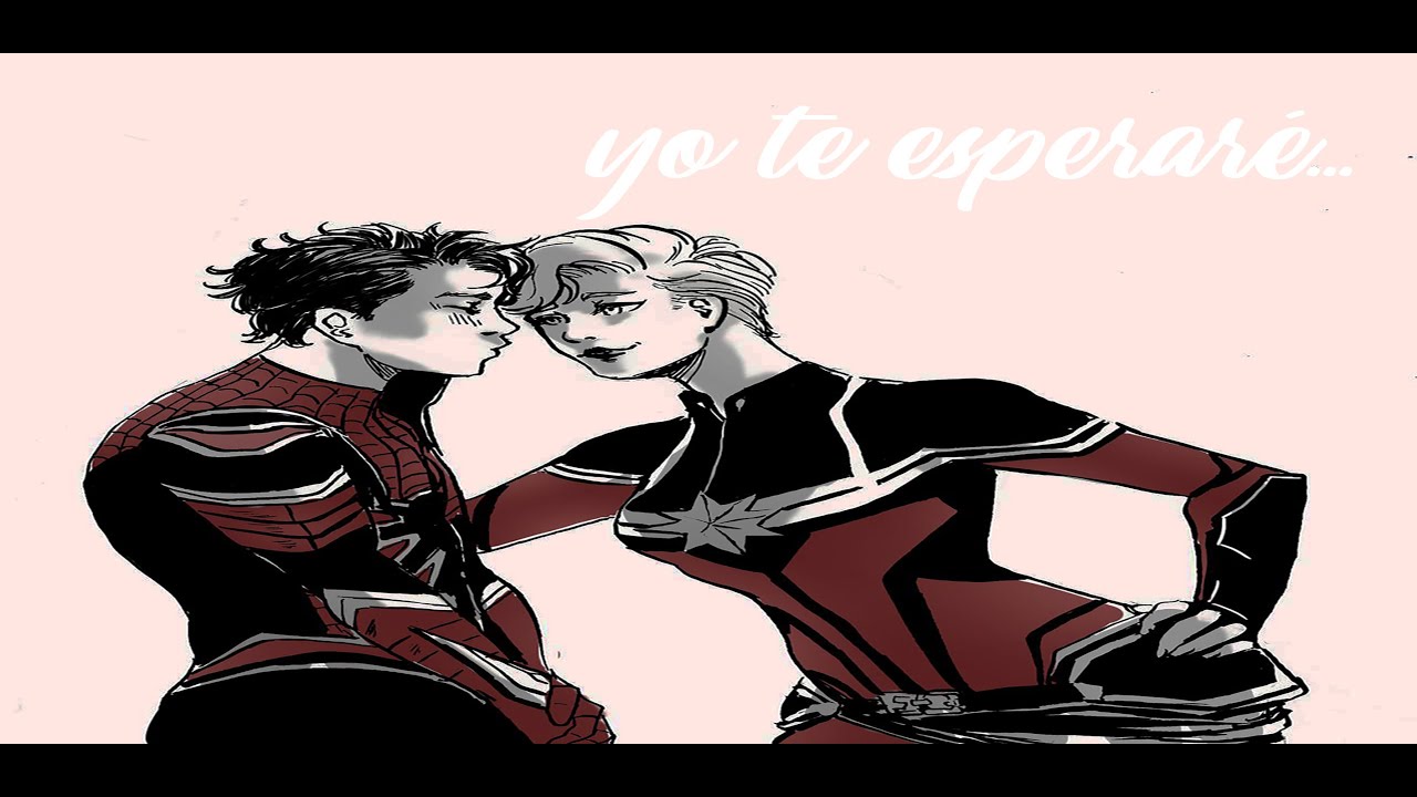 SpiderVel | Yo te esperaré | Spider-Man X Captain Marvel - YouTube