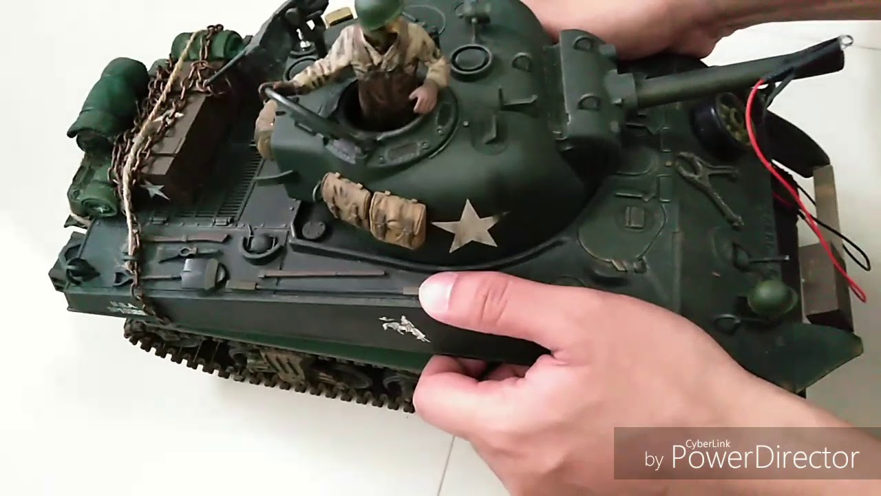 Henglong Rx18 5.3 all stock. No track recoil and bb shot - YouTube