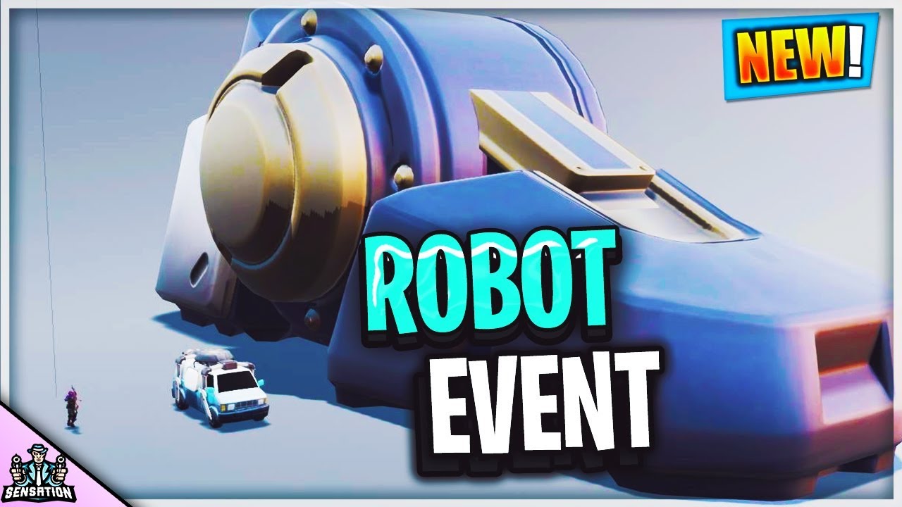 *new Fortnite ROBOT FACTORY event in pressure plant is coming soon ...