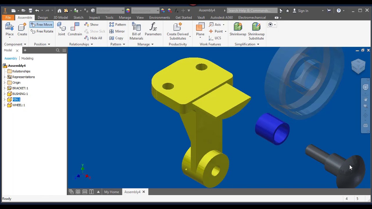 Assembly Inventor Mudah dan Gampang - YouTube
