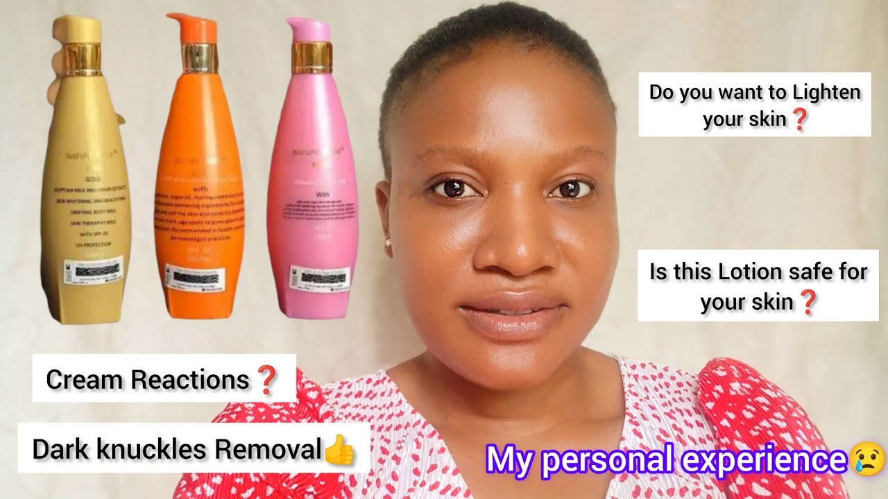 The Nature Glow Paris Lotion for fair skin, caramel skin and Dark skin ...