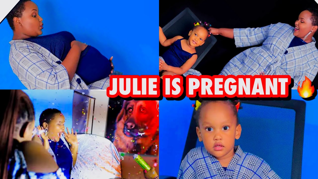 PREGNANCY REVEAL SURPRISE ON JULIE🔥/ BABY NO2 on the way 🧡 - YouTube