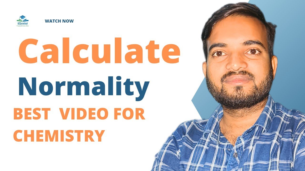 Normality || how to calculate normality class 11 and 12 chemistry # ...