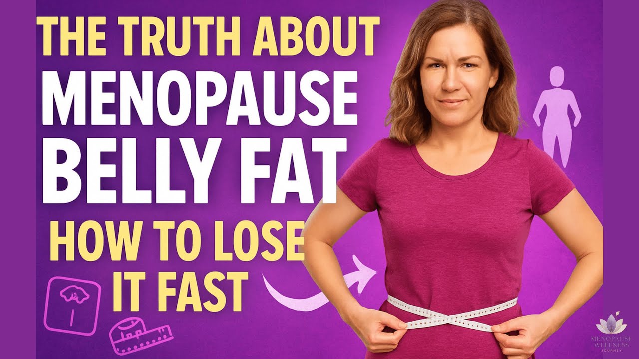 The TRUTH About Menopause Belly Fat (And How to Lose It FAST) - YouTube
