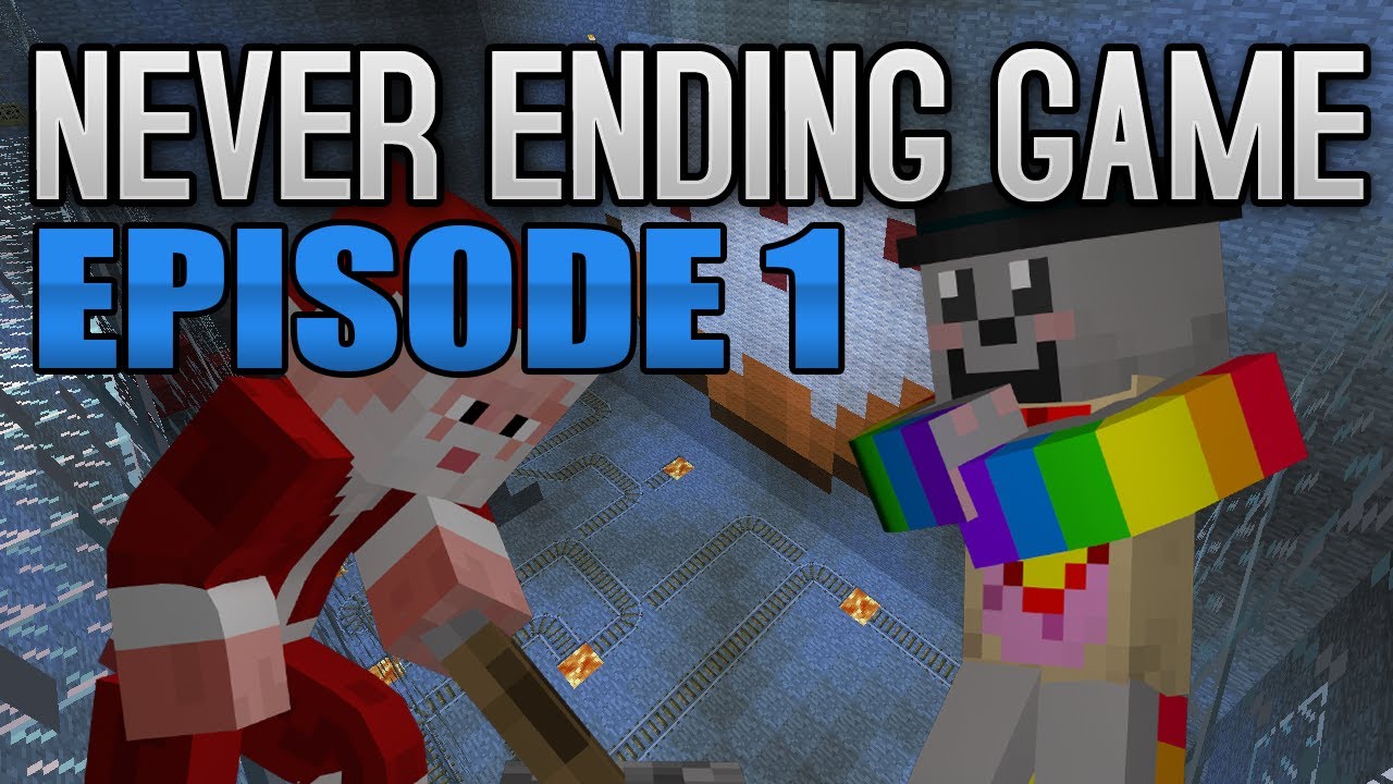 Minecraft: The Never Ending Game (Part 1) w/ NateandSie - YouTube
