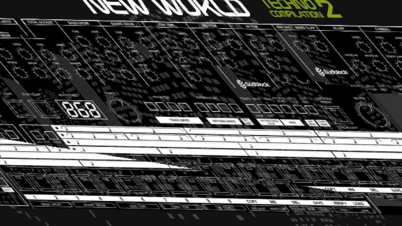 Mona New World TECHNO COMPILATION Visual art BY HAZ - YouTube