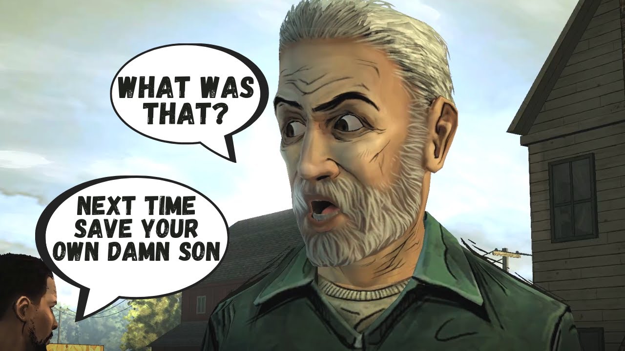 Shawn vs Duck | All Dialogue Options | Walking Dead Season 1 - YouTube