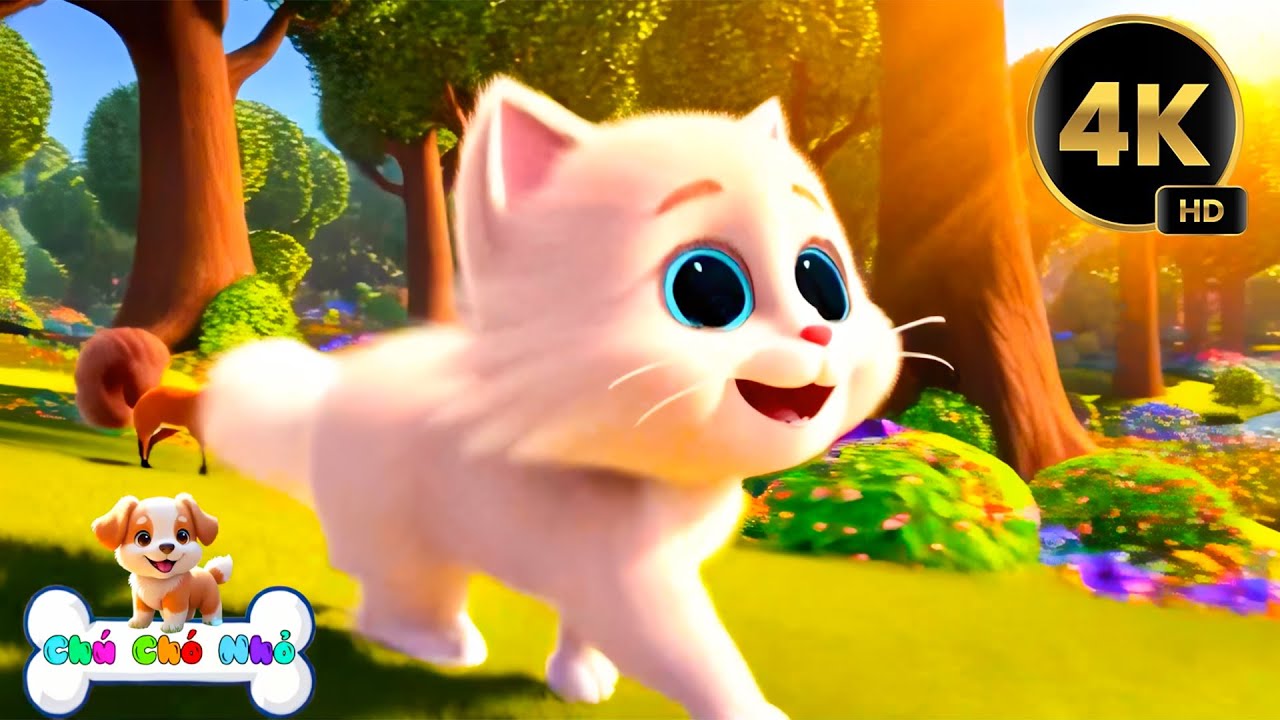 Con Mèo Kêu Meo Meo - Cún Con Nhà Em | Nhạc Thiếu Nhi Vui Nhộn Hay Nhất ...