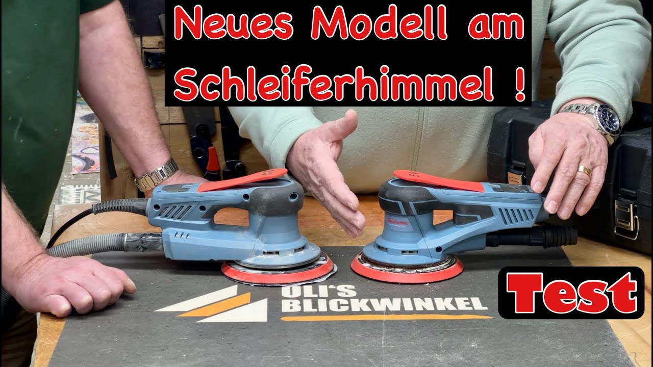 Der neue Fanztool Excenter - Schleifer 2025 im Test ! - YouTube