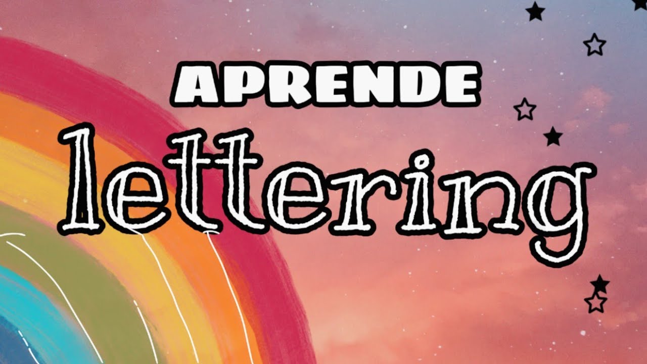 Aprende a hacer lettering - YouTube
