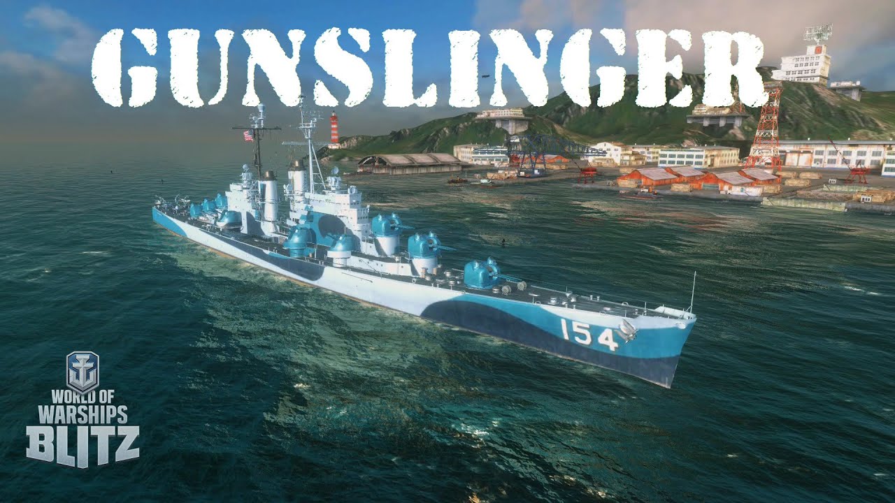 US Premium Cruiser "Austin" Review - World of Warships Blitz - YouTube