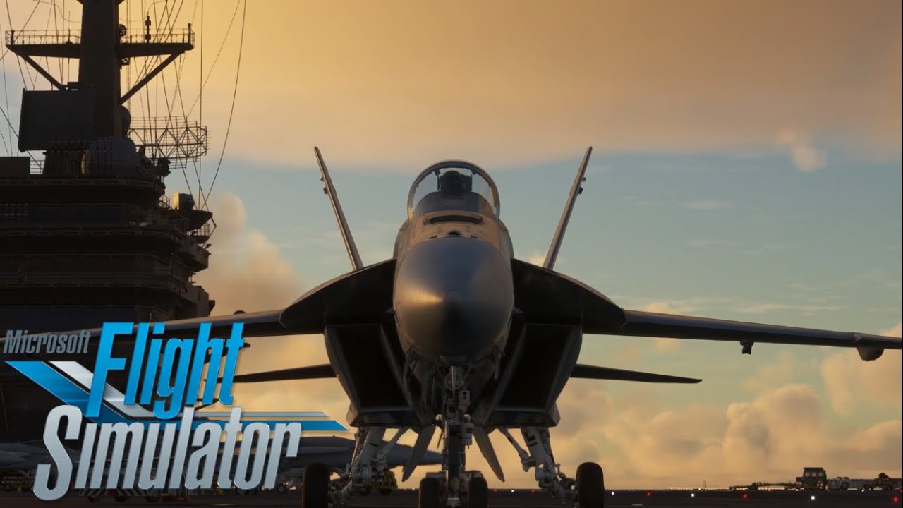 F/A-18 Military Showcase in Microsoft Flight Simulator - YouTube