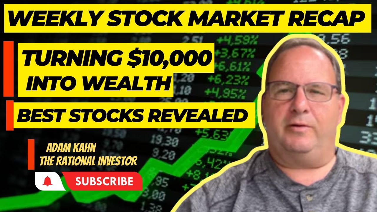 Weekly Stock Market Recap | Turning $10,000 into Wealth | #StockMarket ...