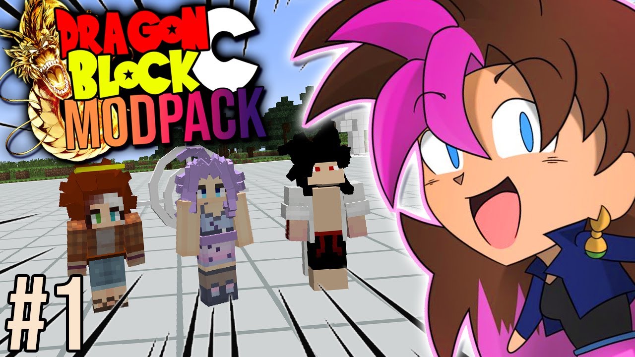 THE GANG IS BACK TOGETHER! | Dragon Block C Modpack (Minecraft DBZ Mod ...