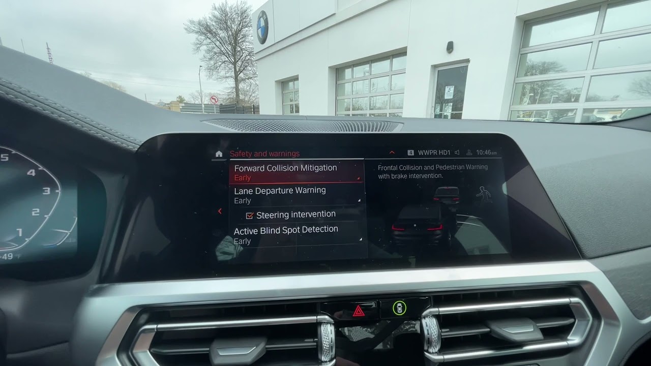 2021 BMW M340i Active Driving Assistant - YouTube