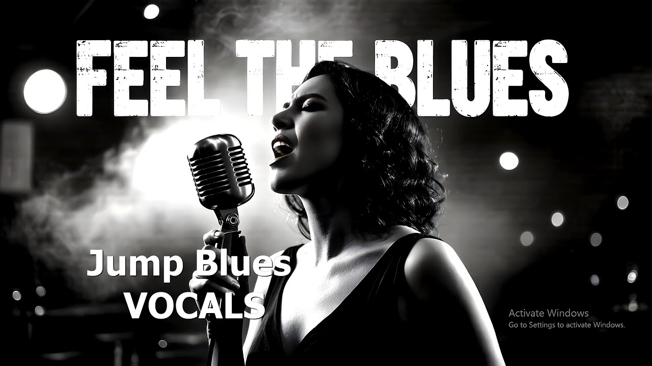 “Relaxing Jump Blues Vocals Soulful Female Blues Singer Performance ...