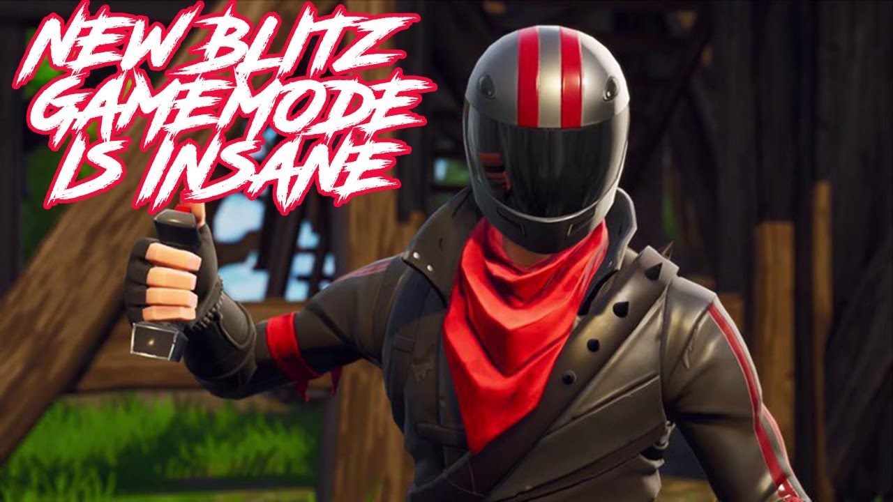 CRAZY *NEW* BLITZ MODE In Fortnite Battle Royale! - YouTube