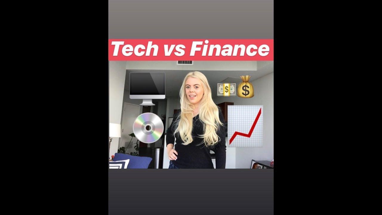 Tech vs Finance | Software Engineer vs Finance - YouTube
