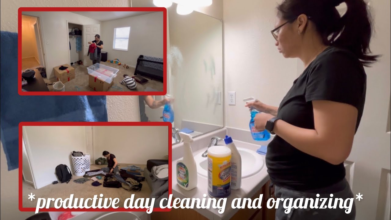 we moved to Louisiana | cleaning & organizing - YouTube