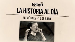 Efemérides del 15 de junio