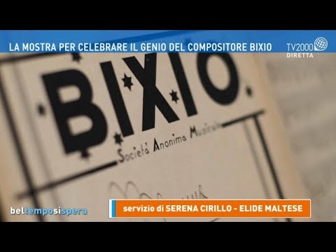 La mostra per celebrare il genio del compositore Bixio - YouTube