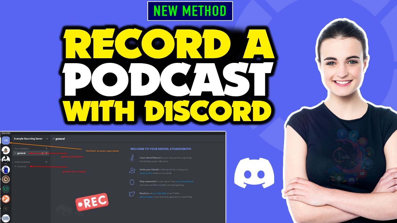 How to record a podcast with discord 2025 | Full Guide - YouTube