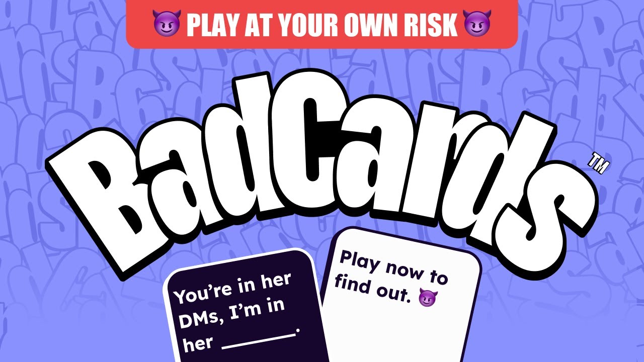Bad Cards- Now on DISCORD! - YouTube