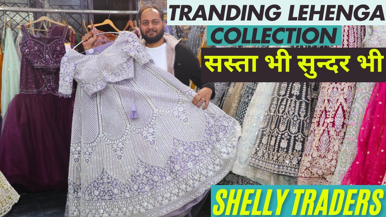 Crop-Top Lehenga Trending Designs | Designer Lehenga Display At ...