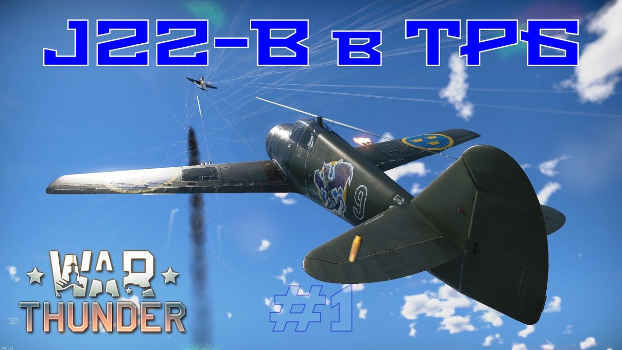 J22-B в ТРБ/War Thunder RB - YouTube