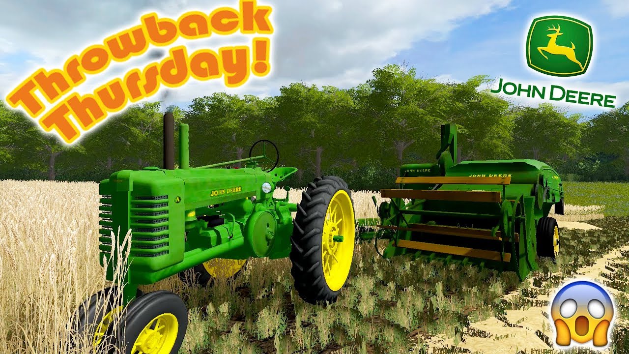 ANTIQUE FARMING | JOHN DEERE + CASE | THROWBACK THURSDAY | FARMING ...
